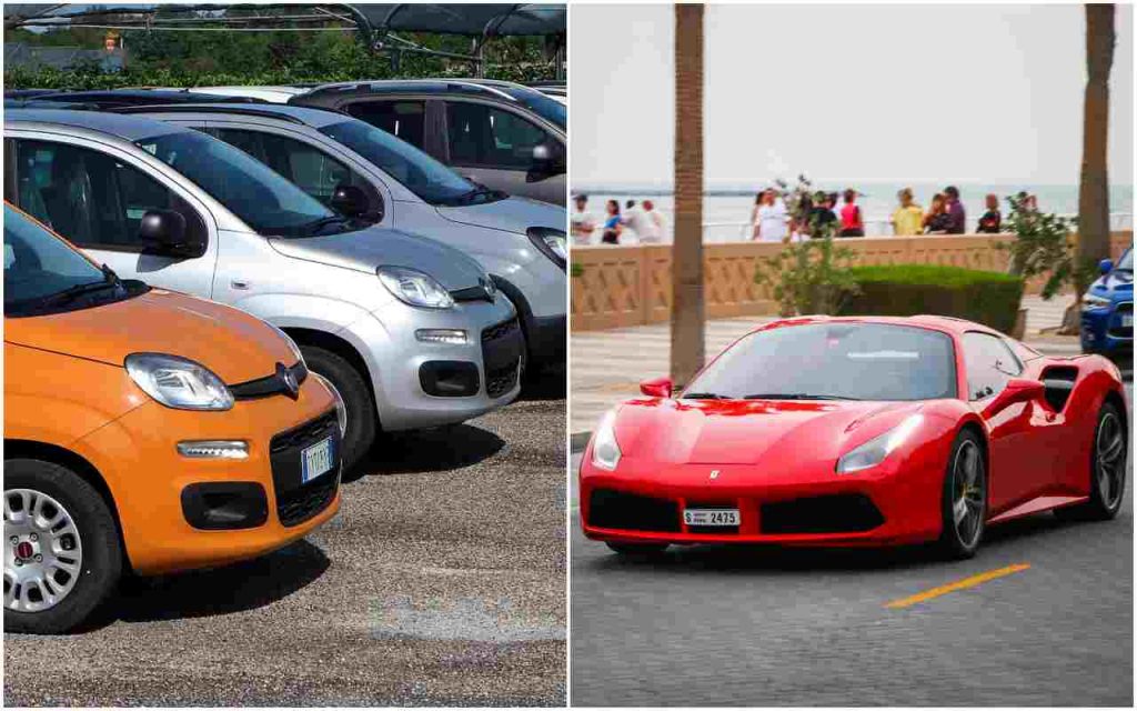 Quante Panda ci vogliono per comprare una Ferrari? Rimarrete stupiti