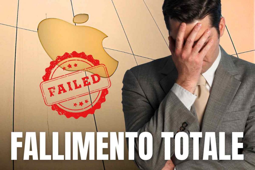 Apple, adesso è fallimento totale: bruciati tantissimi miliardi di euro ...